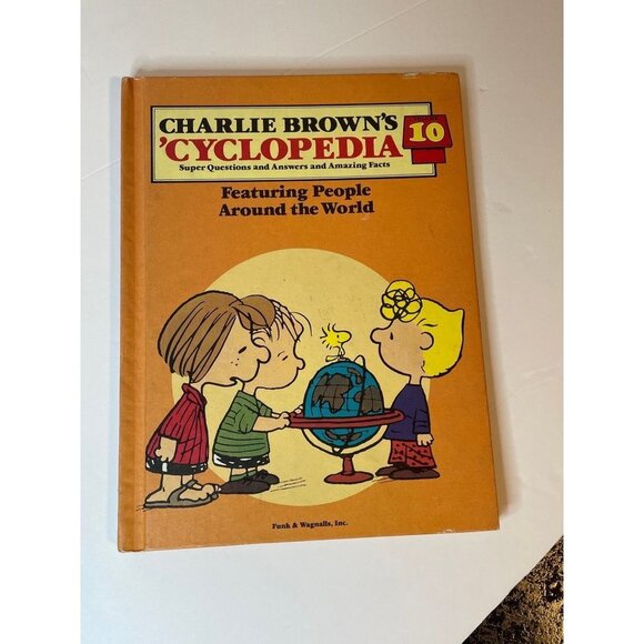 Other | Vintage Charlie Browns Cyclopedia 1 Featuring People Around The ...
